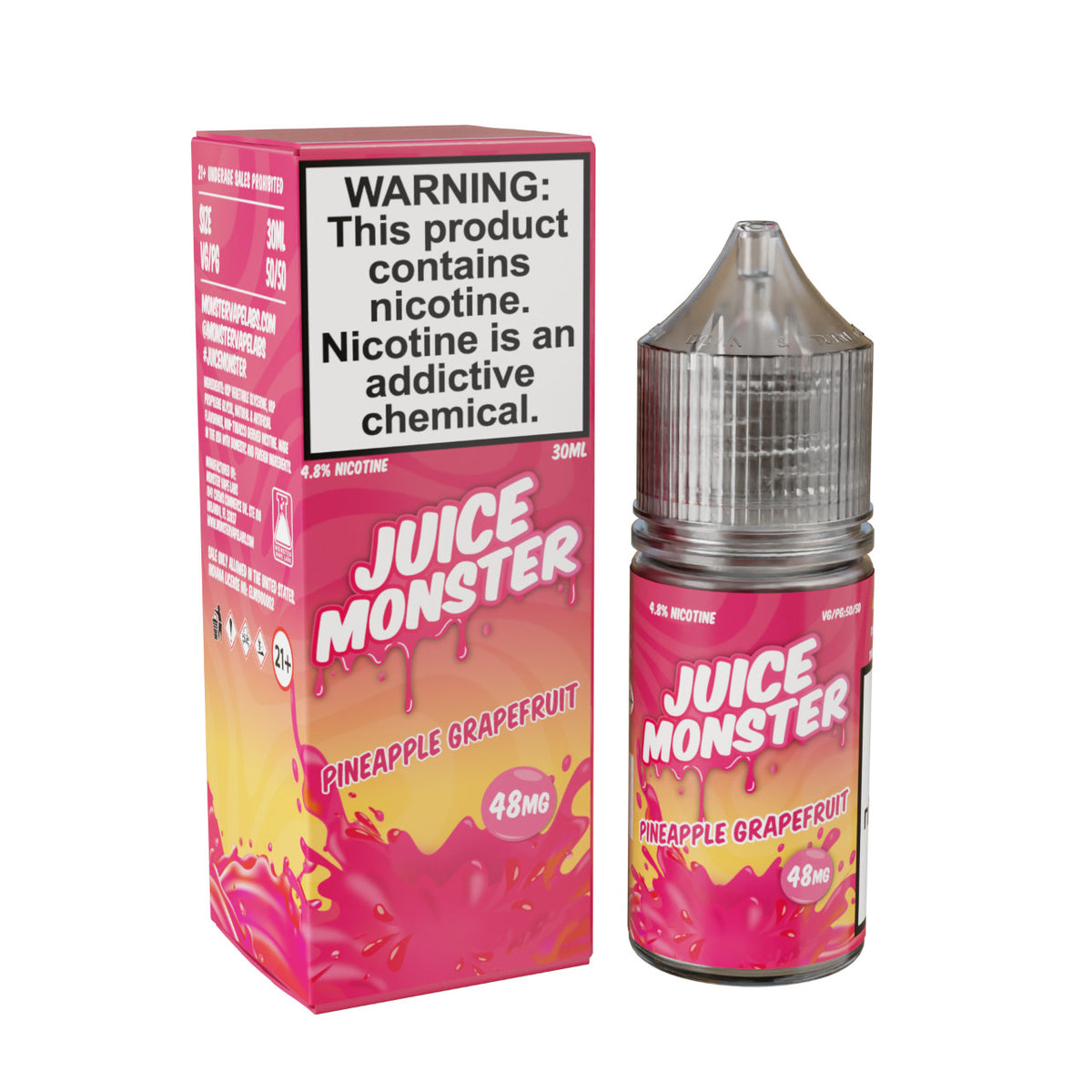 Pineapple Grapefruit- Fruit Monster Nic Salt 30ml – VaperHousegt